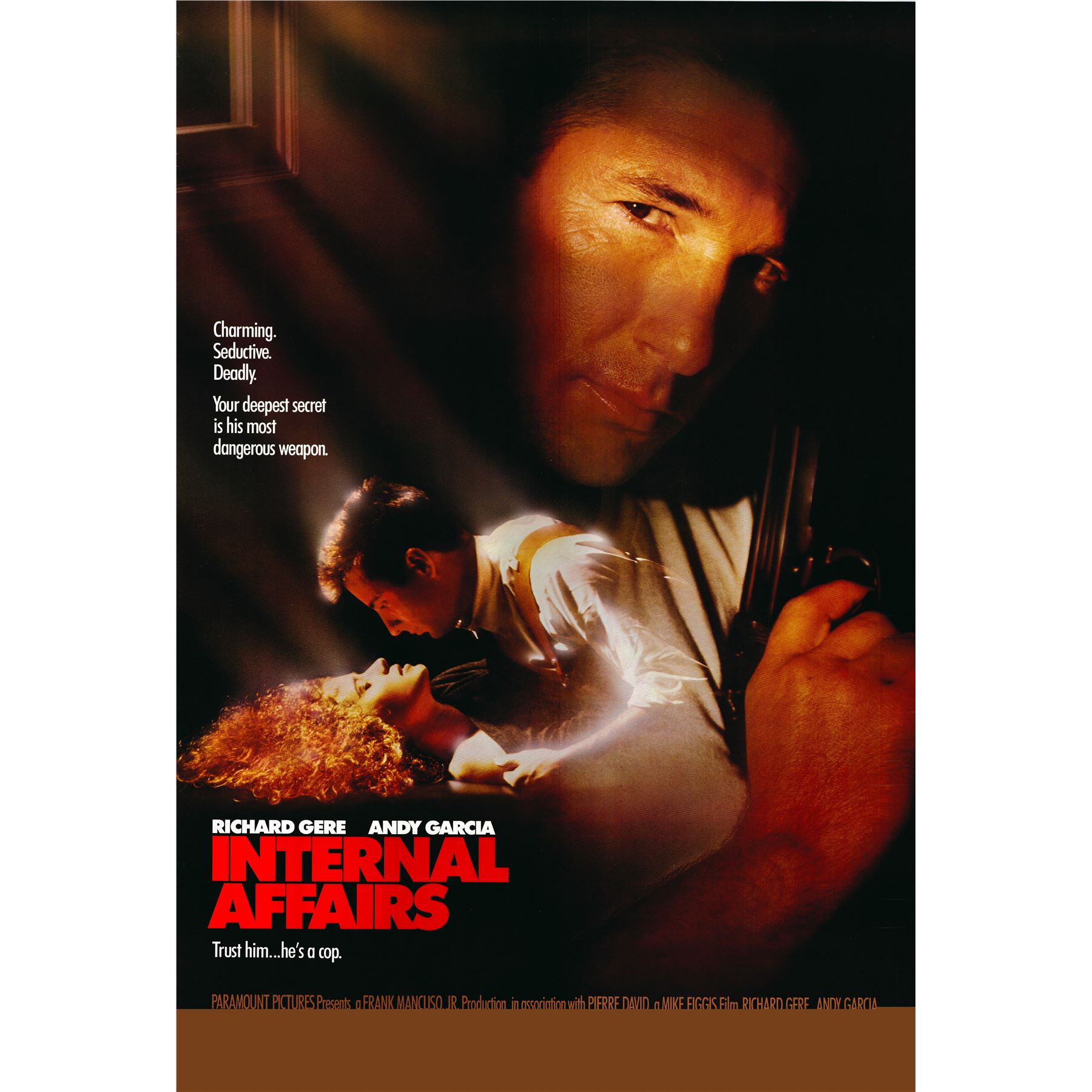 Internal Affairs 1989 original vintage movie poster