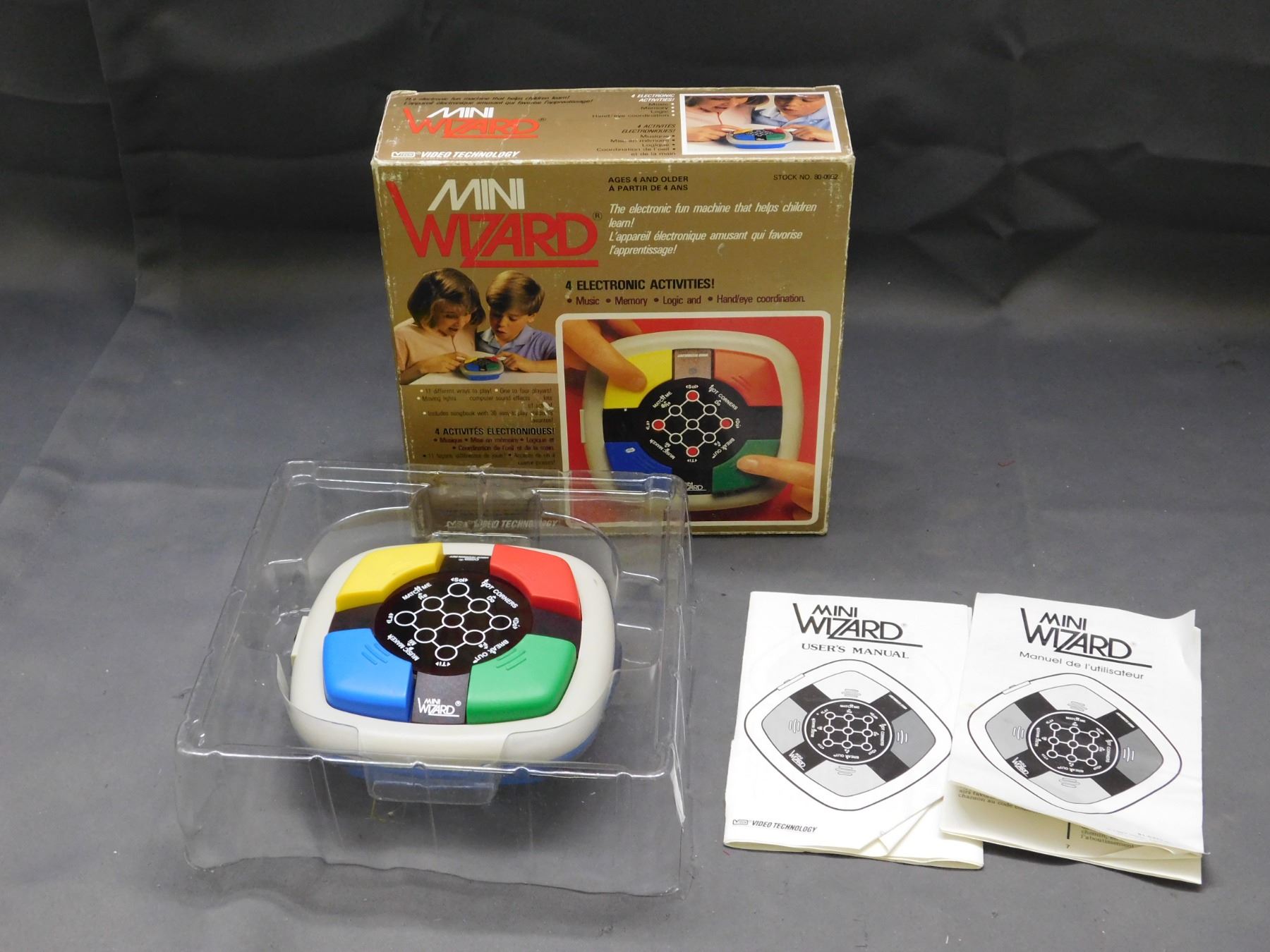 Mini Wizard VTech Vintage Electronic Fun Machine