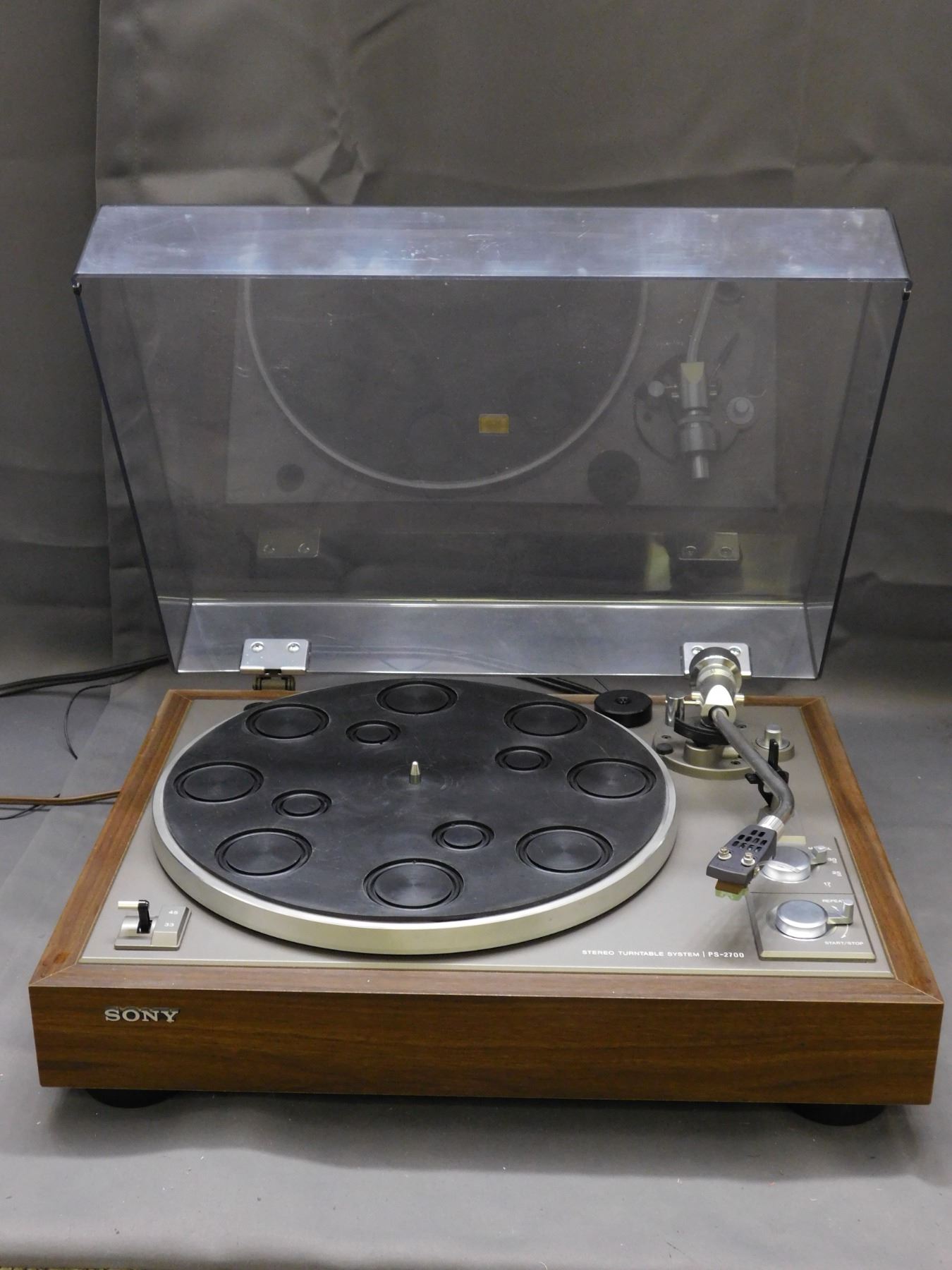 SONY Stereo Turntable Record Player System PS-2700