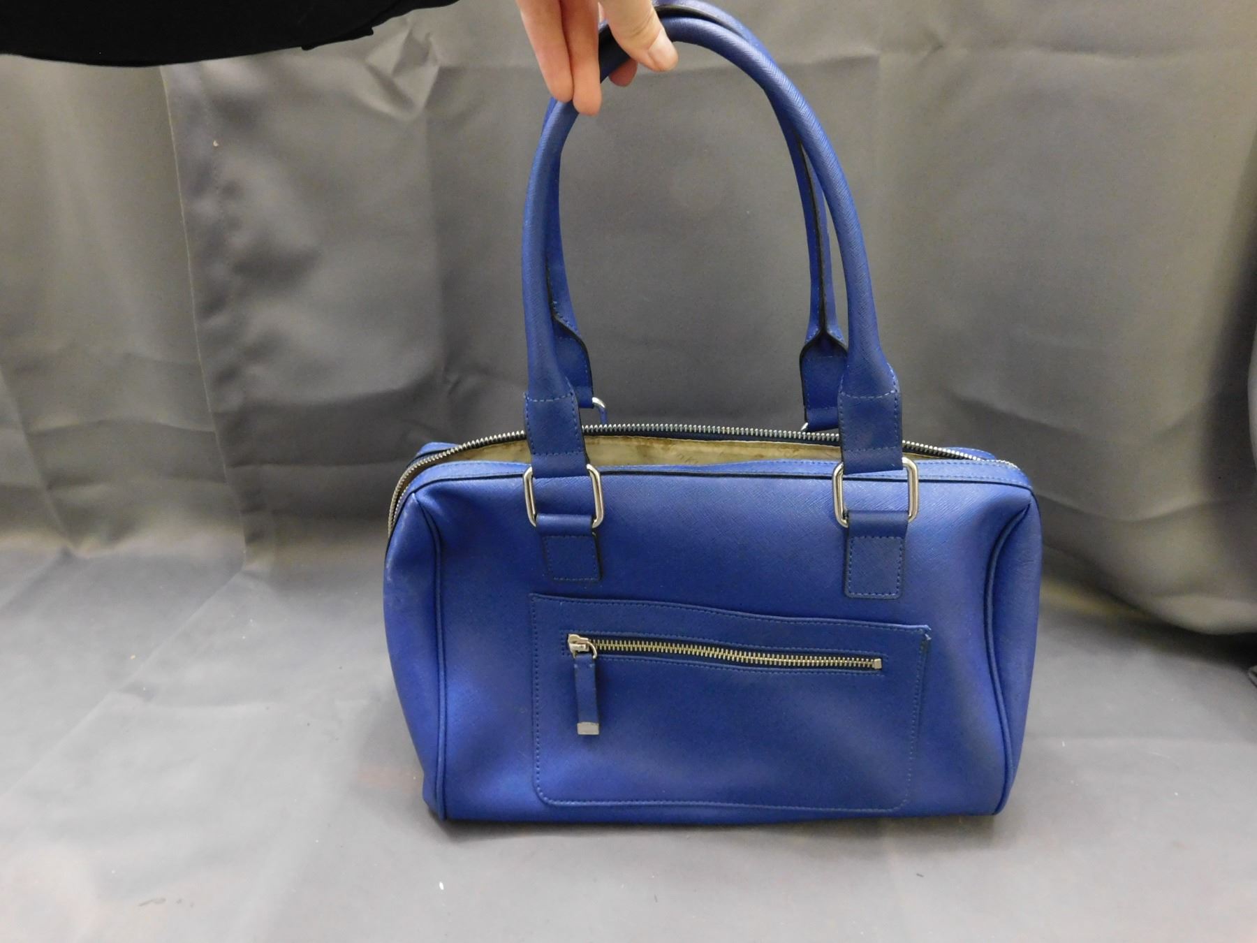 Calvin Klein Blue Tote Handbad Shoulder Bag
