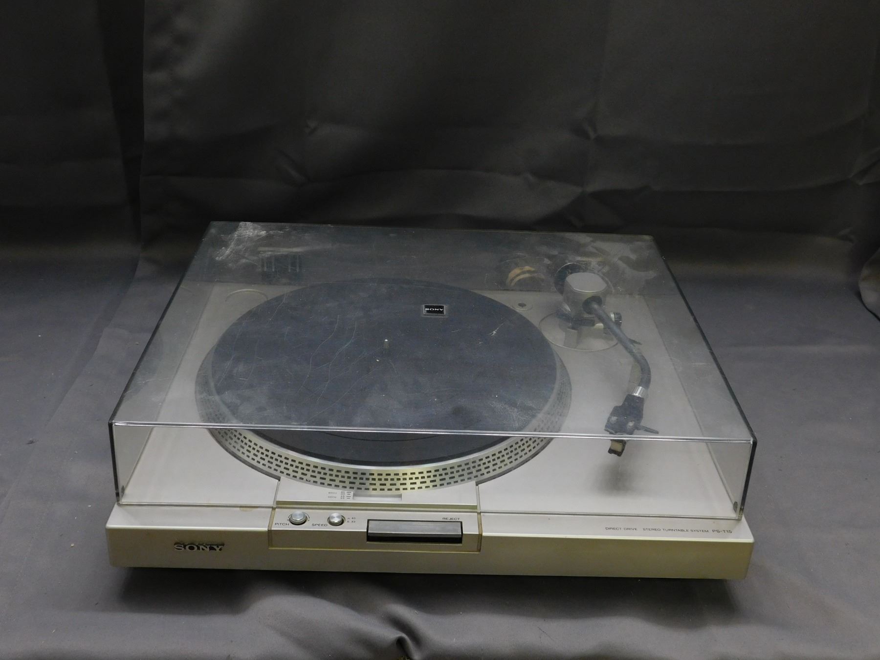 Sony Direct Drive Stereo Turntable System PS-T15