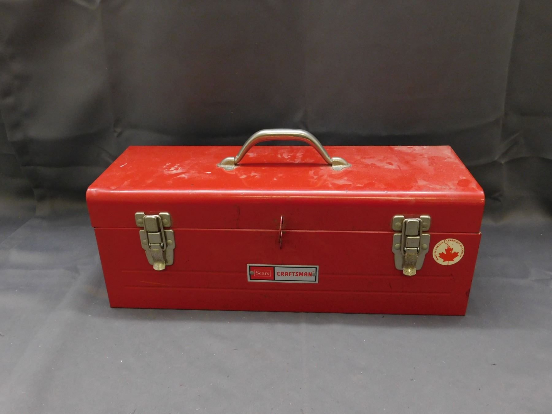 Red Sears Craftsman Tool Box (empty)