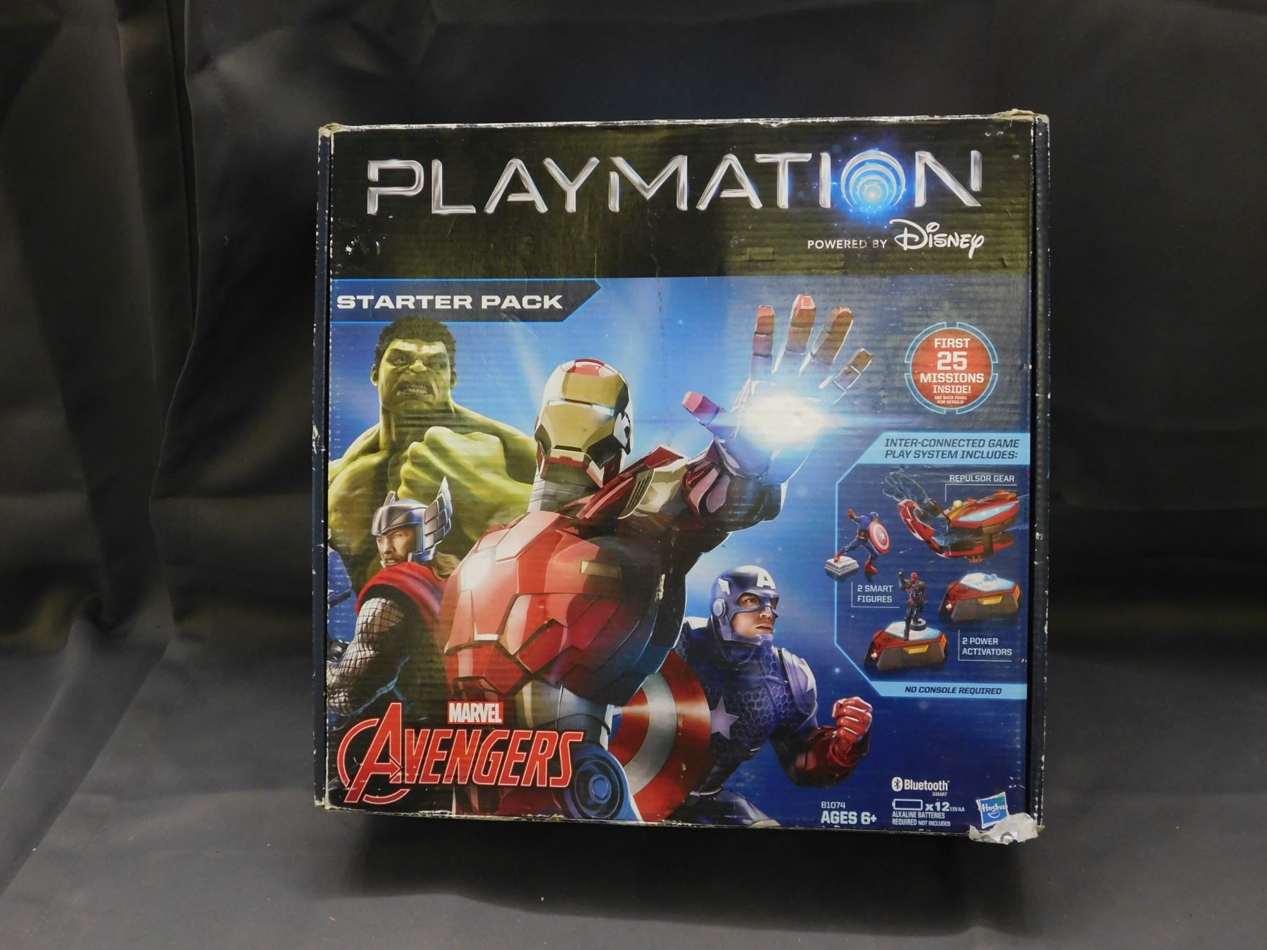 Playmation Disney Starter Pack Avengers Hasbro Toy Game Set (opened)