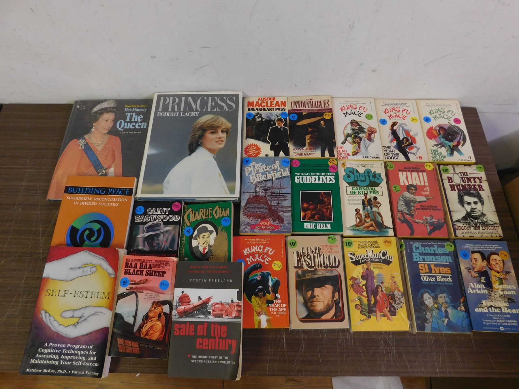 Lot of Assorted Pocket Books Shaft's Carnival of Killers, Kiai!, Kung ...