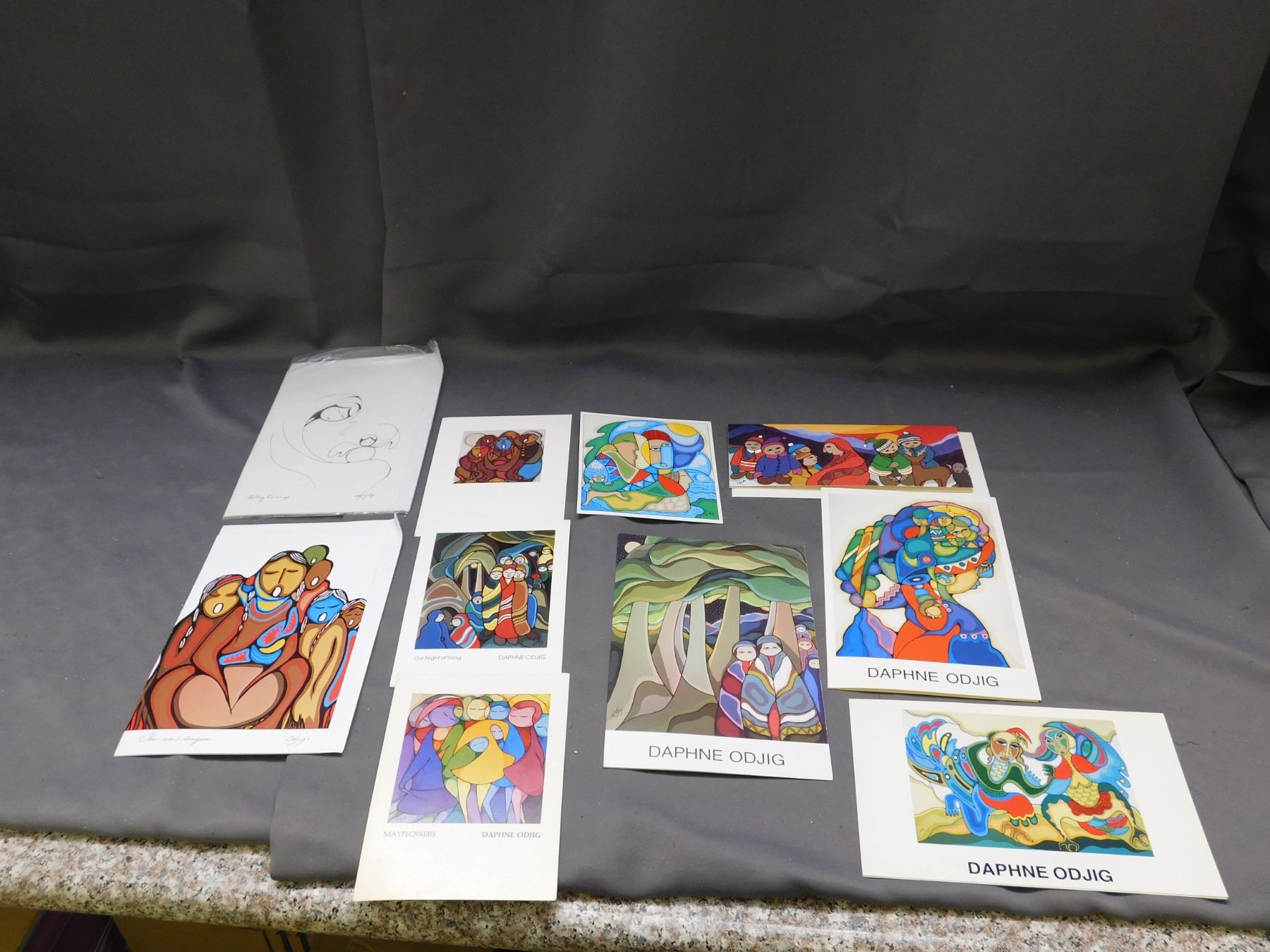 10 Daphne Odjig Canadian Indigenous Artist Cards