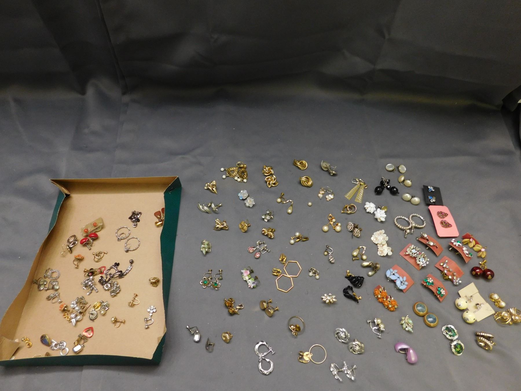 Collection of Vintage Matching Earring Sets