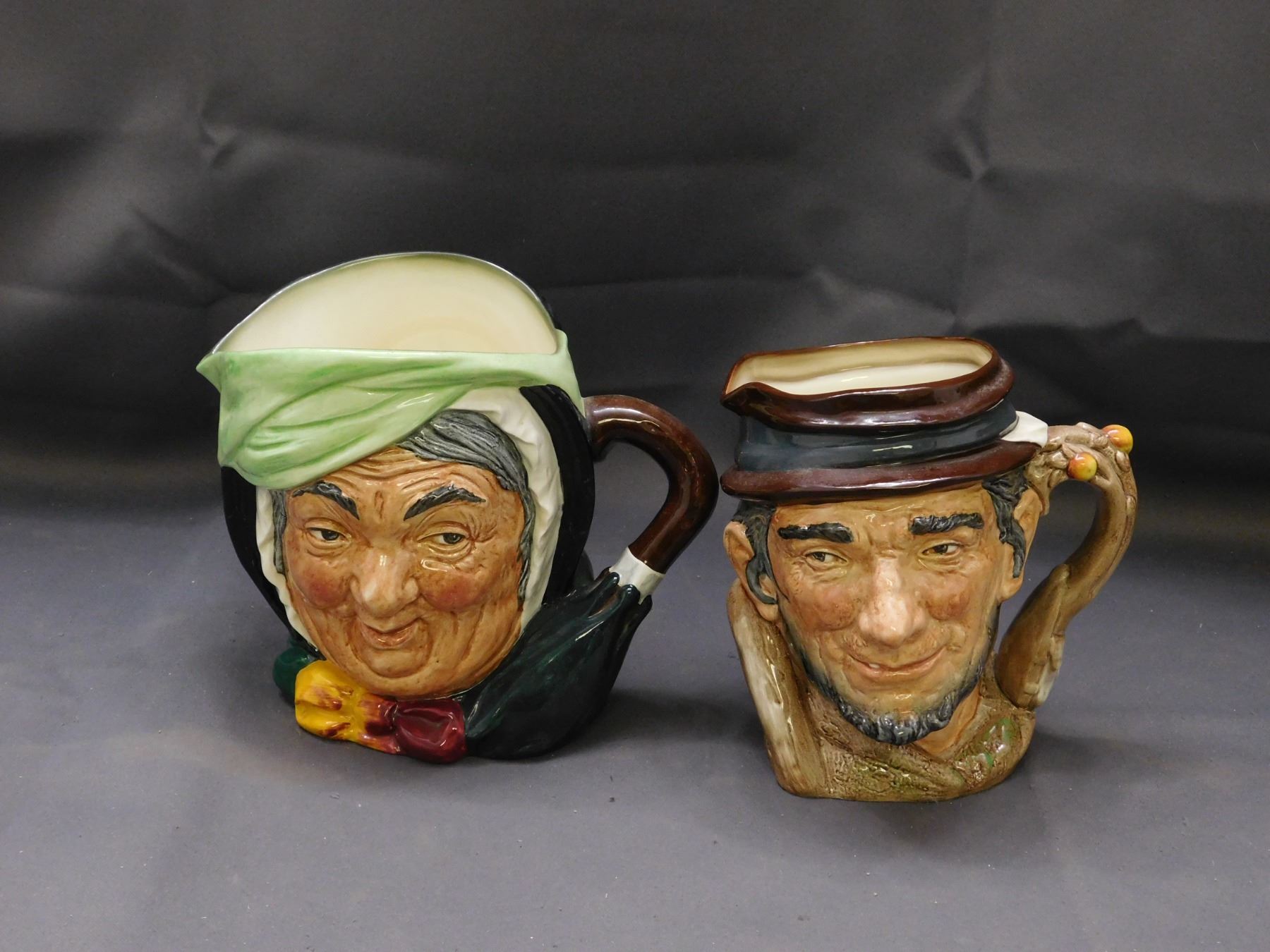 Lot of 2 Royal Doulton Toby Mugs