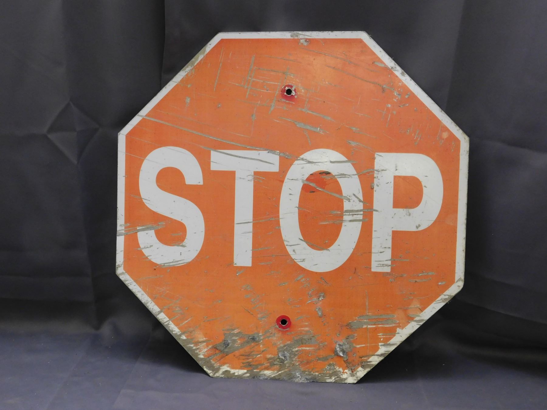 Metal Stop Sign 2ft x 2ft *rough*