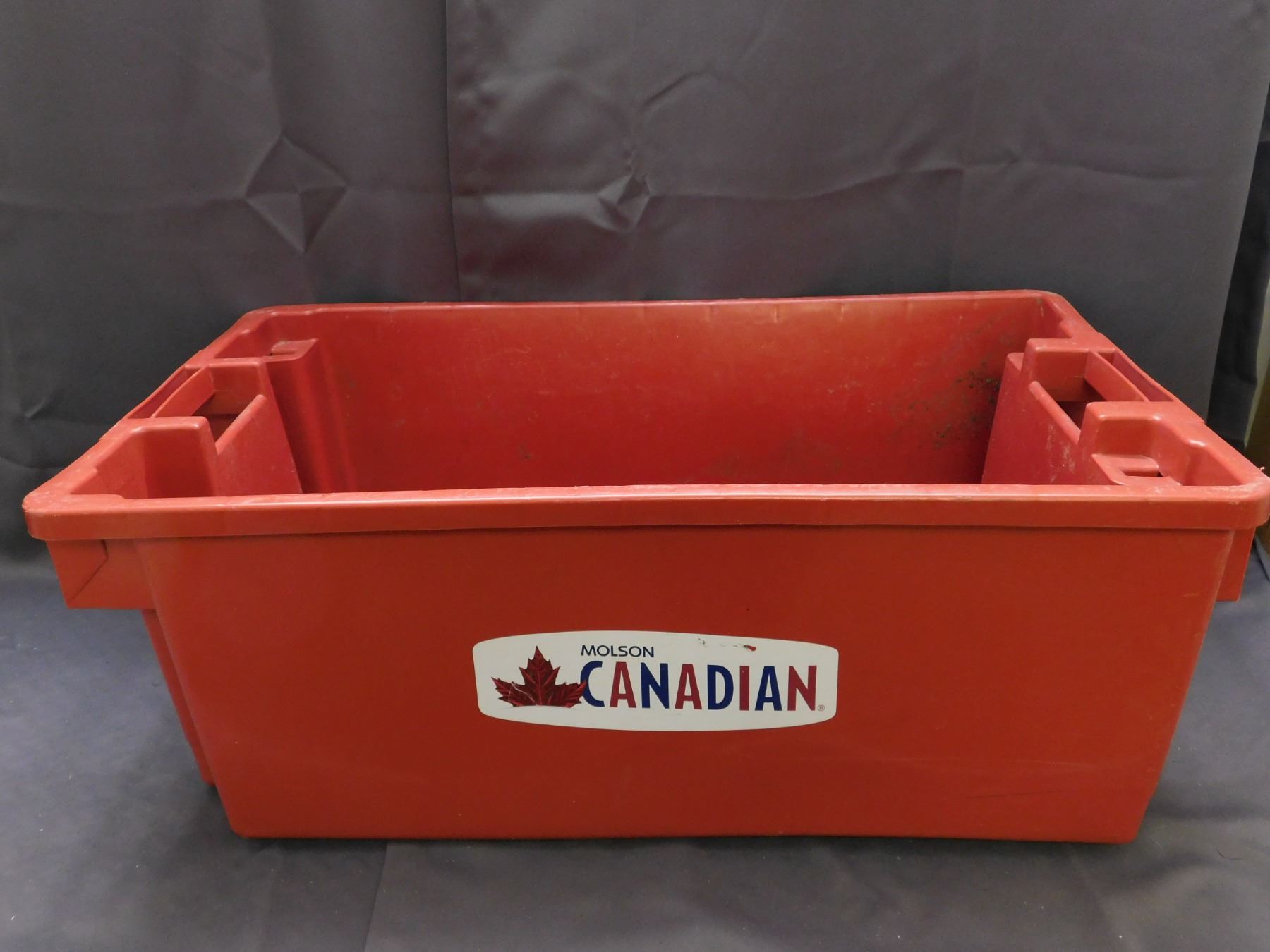 Molson Canadian Large Plastic Tub Party Tub Promo Cooler