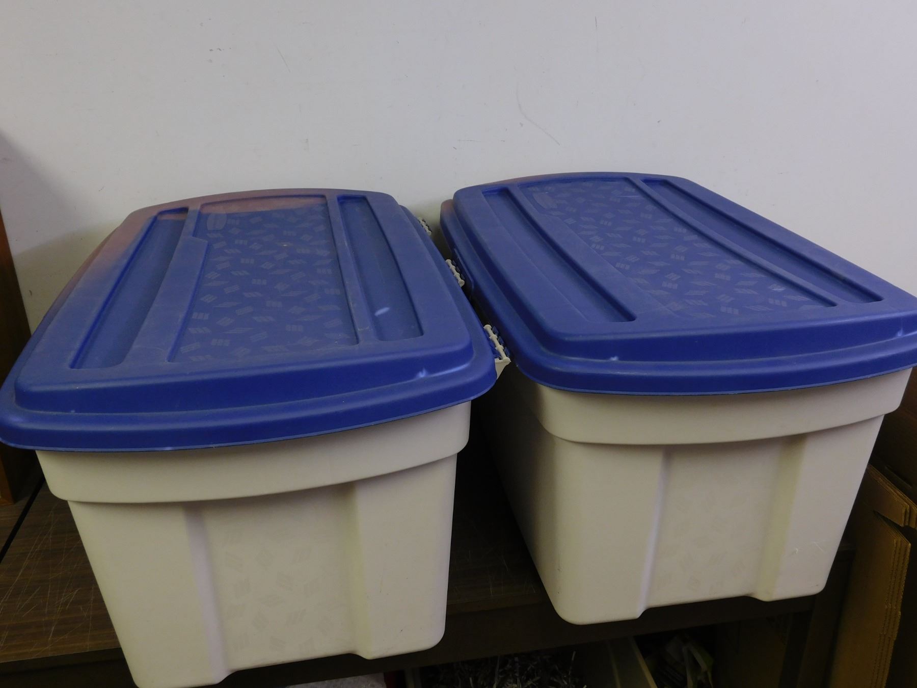 Pair of Fold Open Storage Tubs