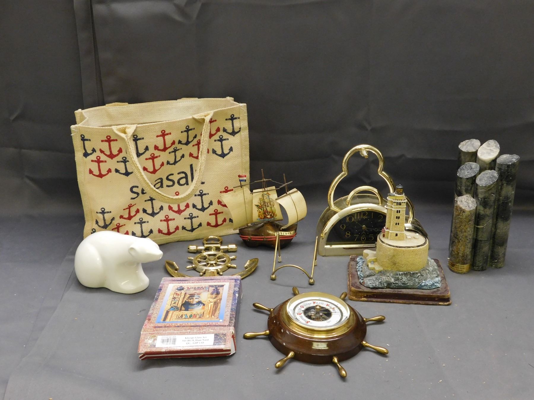 Travel Nautical Sailor Ship Collectibles, Clock, Figurine, Anchor, Boat ...