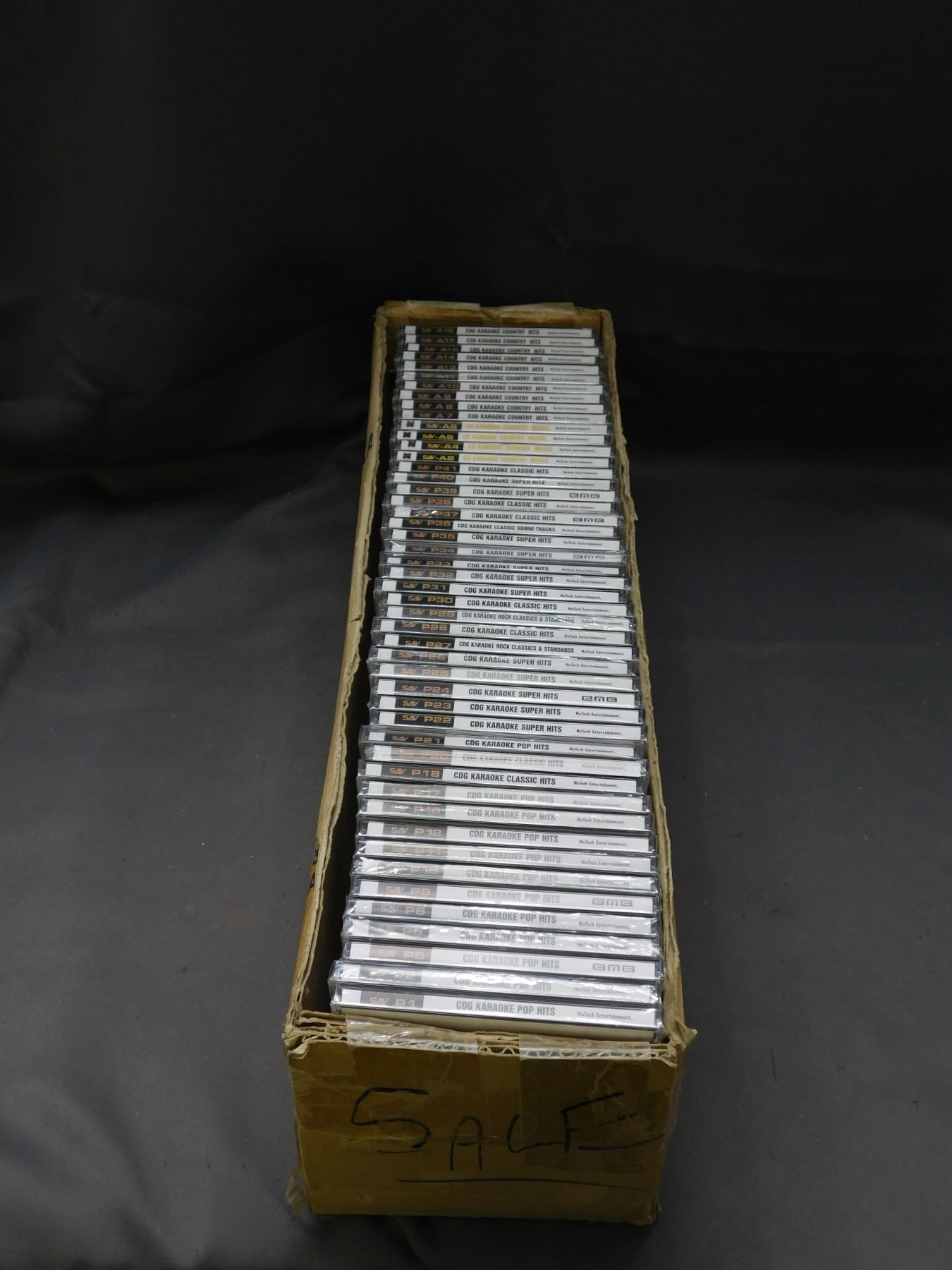 Lot of 48 SEALED Karaoke CDGs CD + Graphics, etc Super Hits, Classic ...