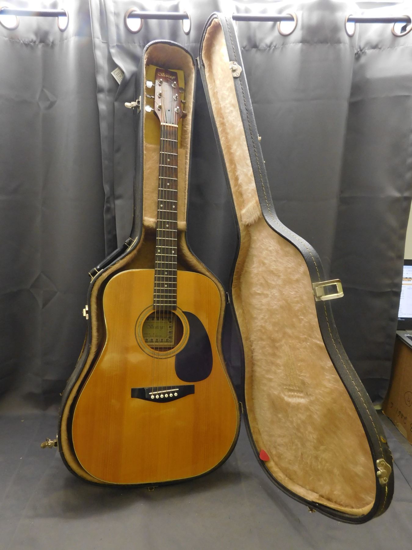 Vantage VW-1 Wooden Acoustic Guitar with Case