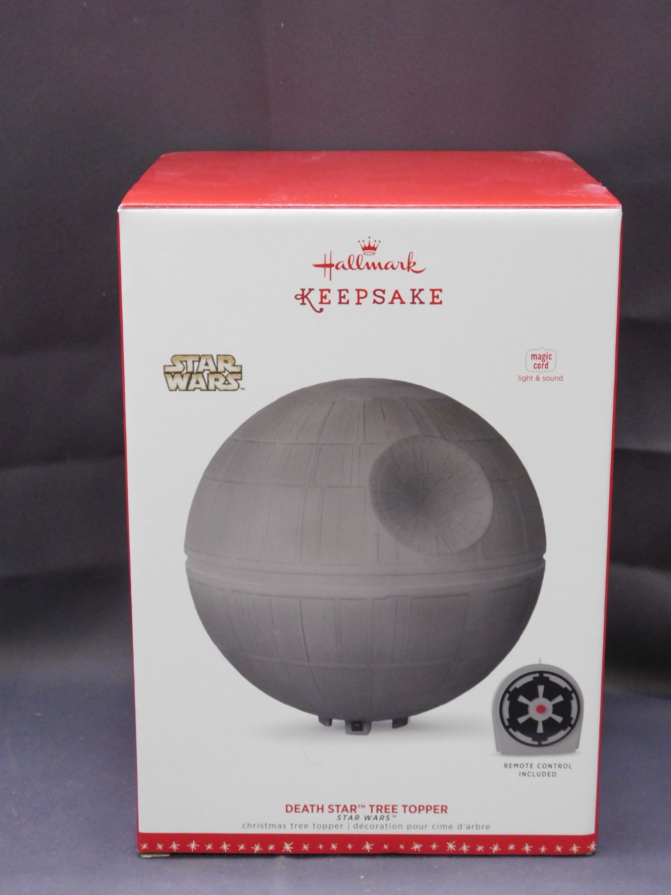 Hallmark Keepsake Star Wars Death Star Tree Topper