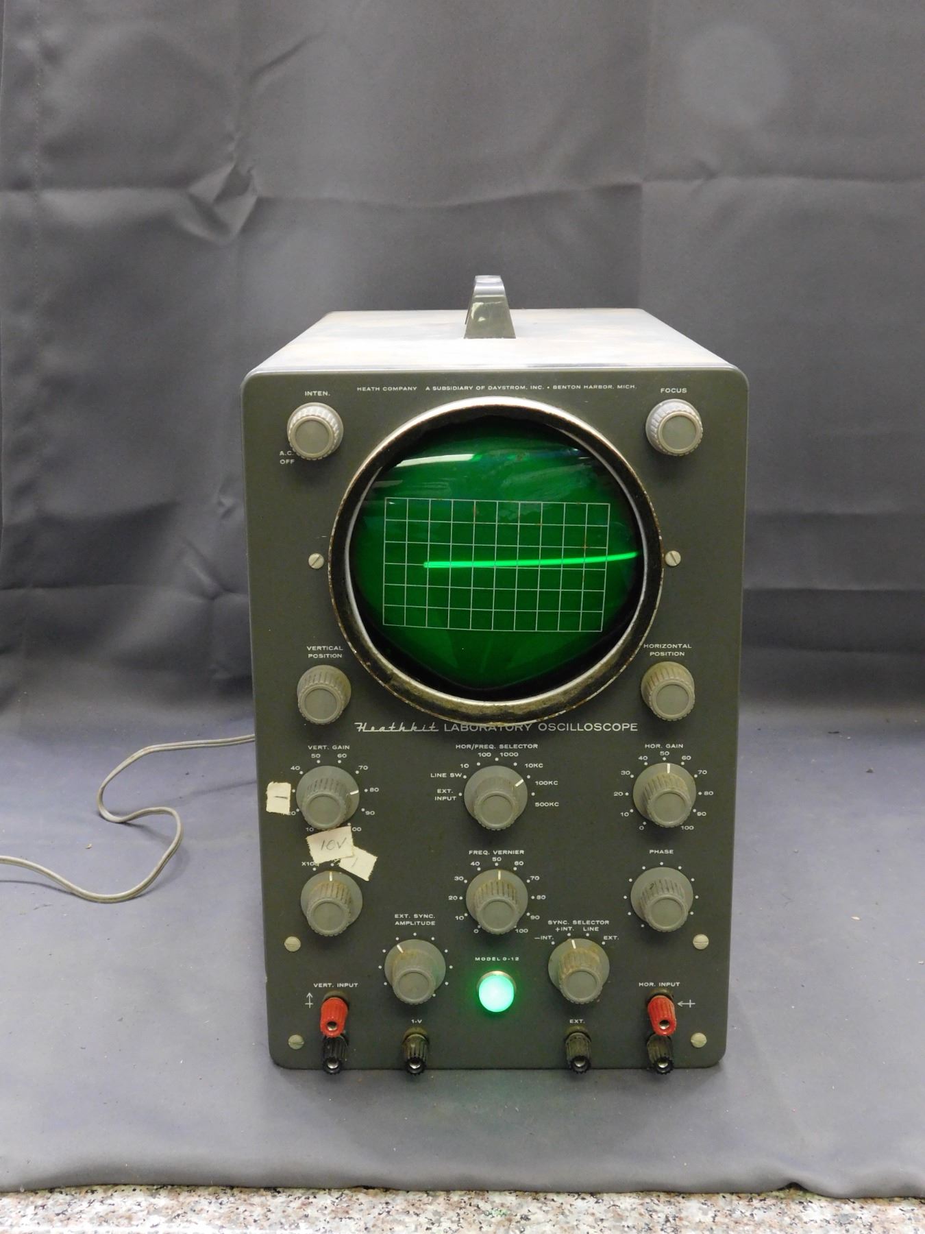 Heathkit Model O12 Vintage Oscilloscope