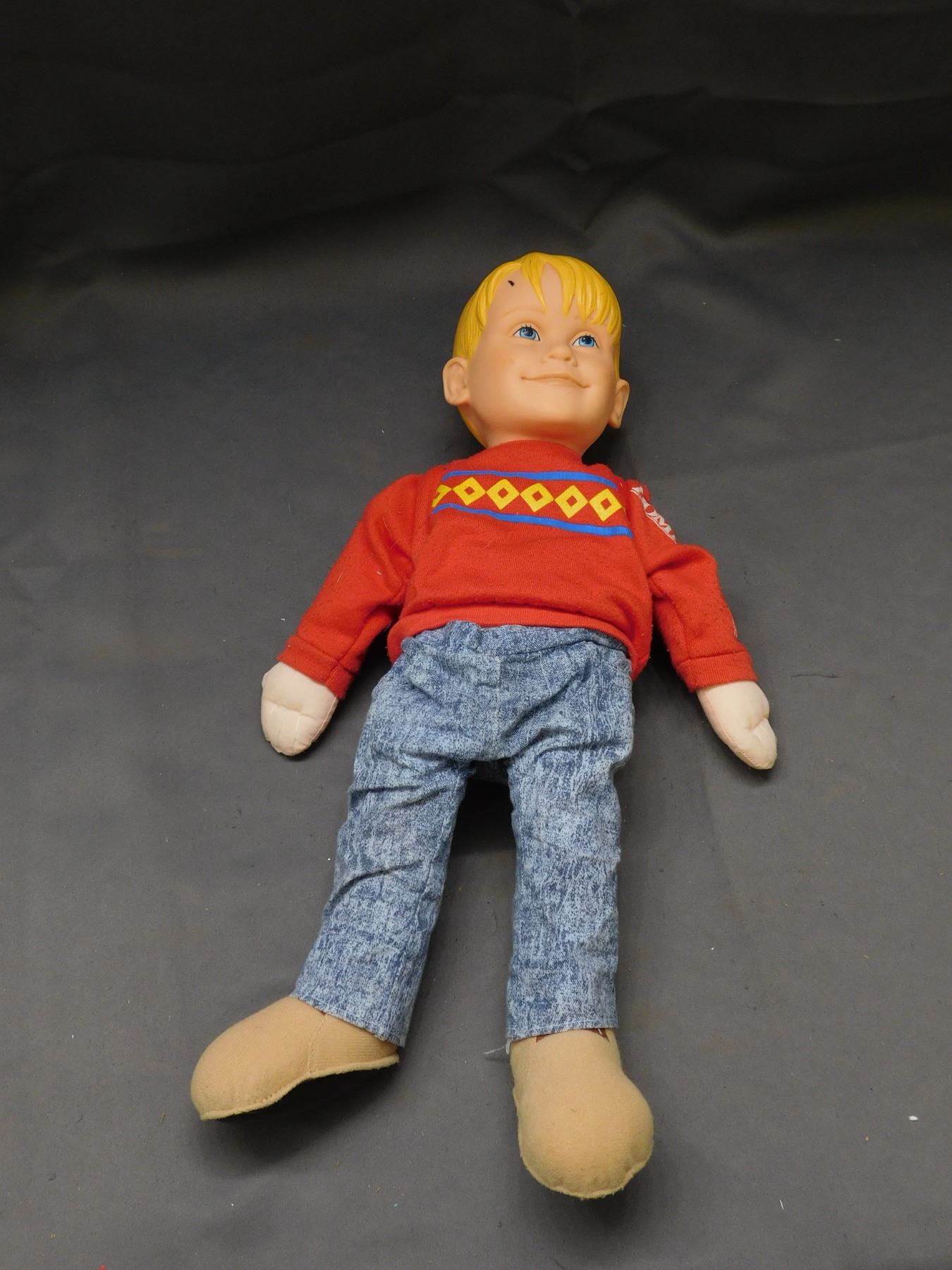 Home Alone Pull String Plush Toy Rubber Head
