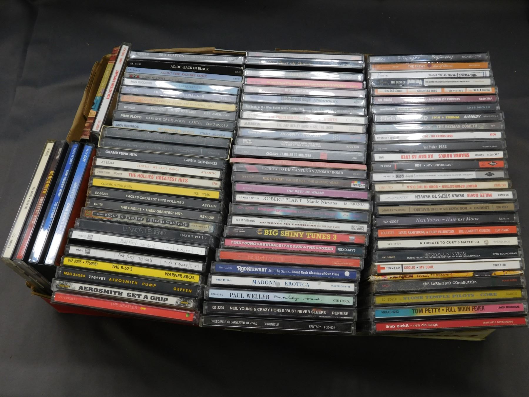 Lot of 80+ CDs Lots of Rock, Madonna, Rod Stewart, Pink Floyd ...