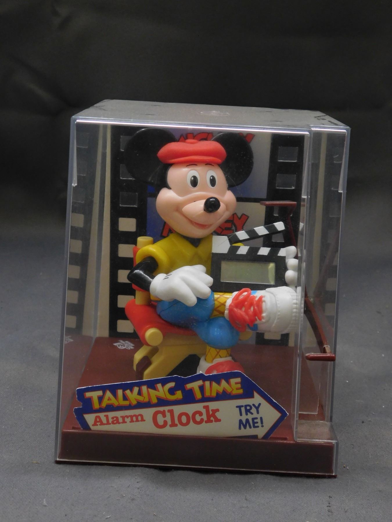 Mickey Mouse Talking Time Alarm Clock