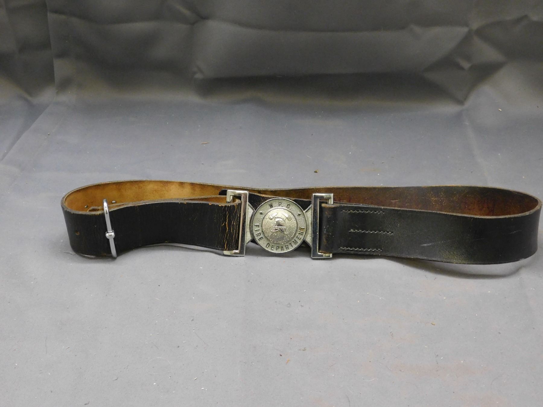 Vintage Antique Winnipeg Fire Department Belt