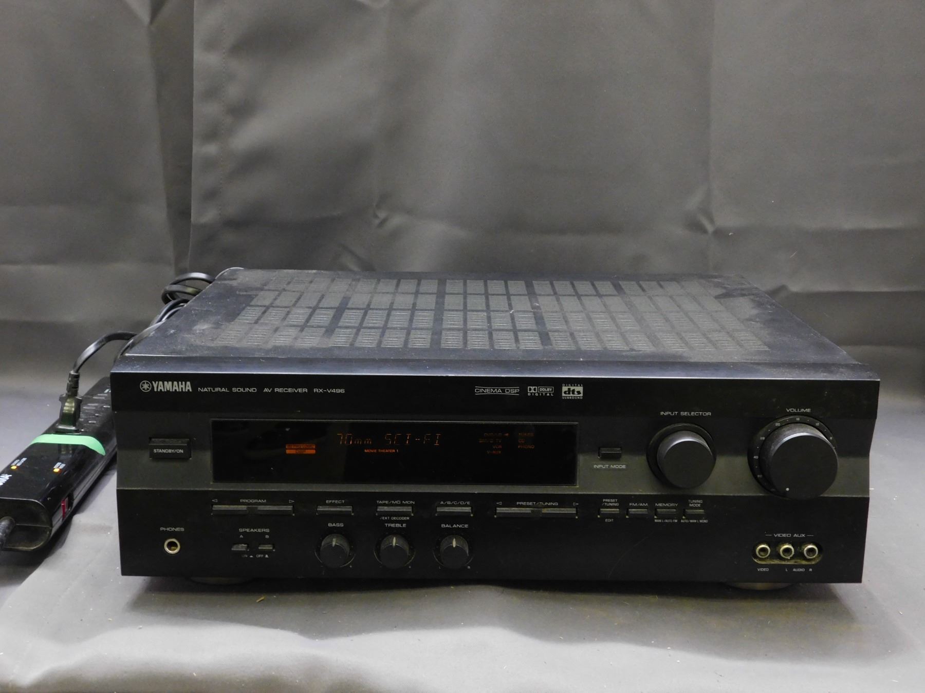 Yamaha Natural Sound AV Receiver RX-V496