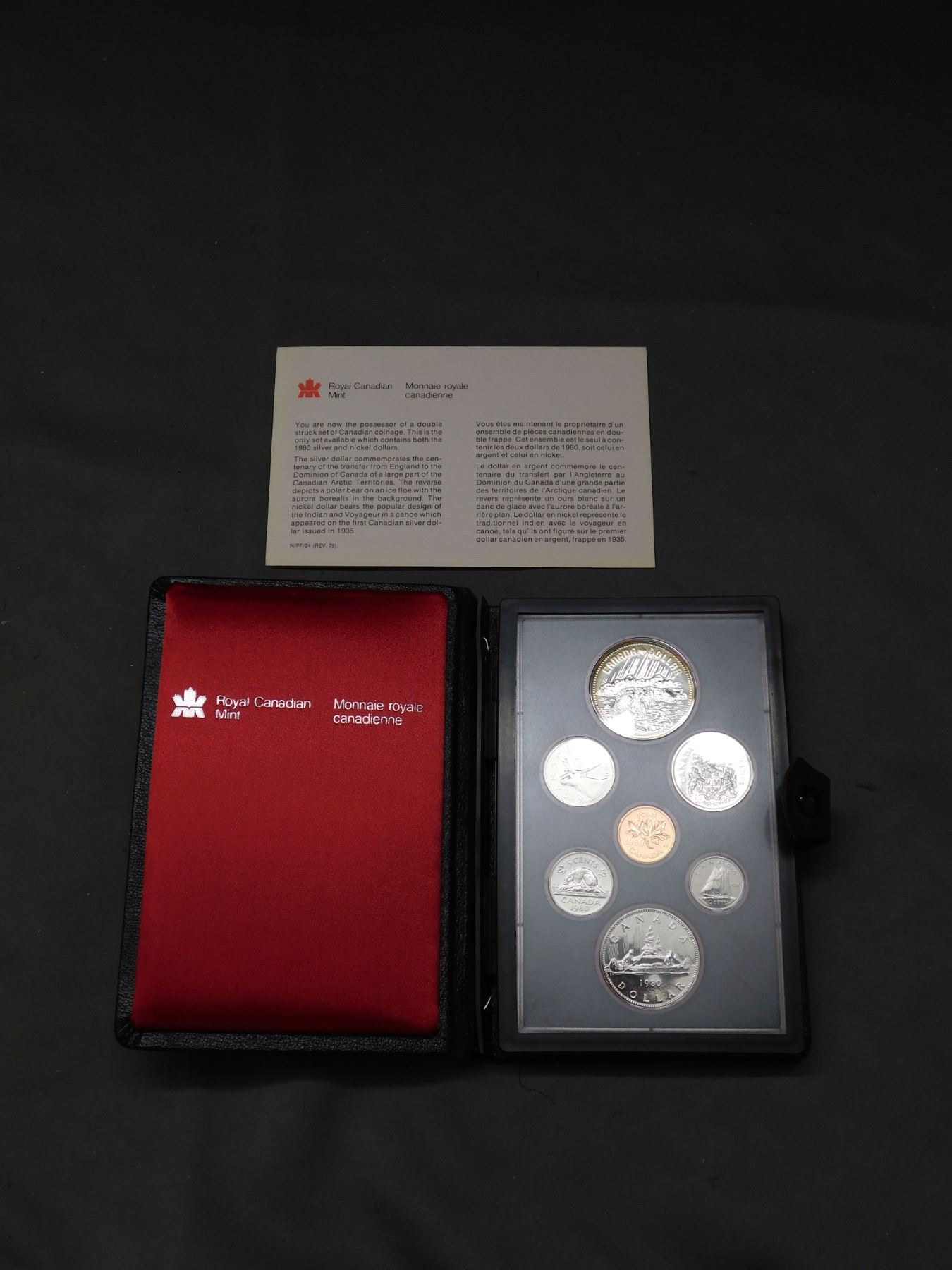 Royal Canadian Mint 1980 Proof Set