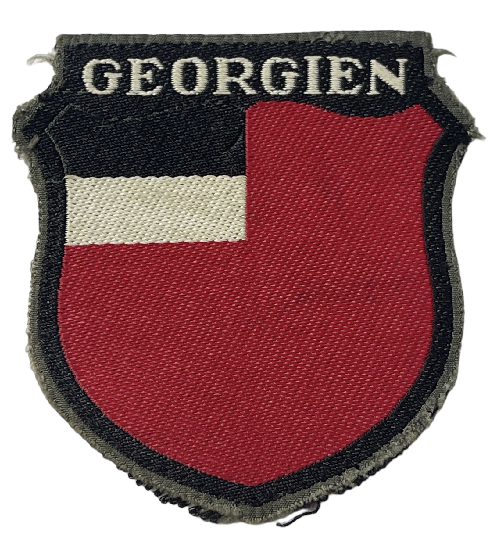German WW2 Georgian Volunteer Shield