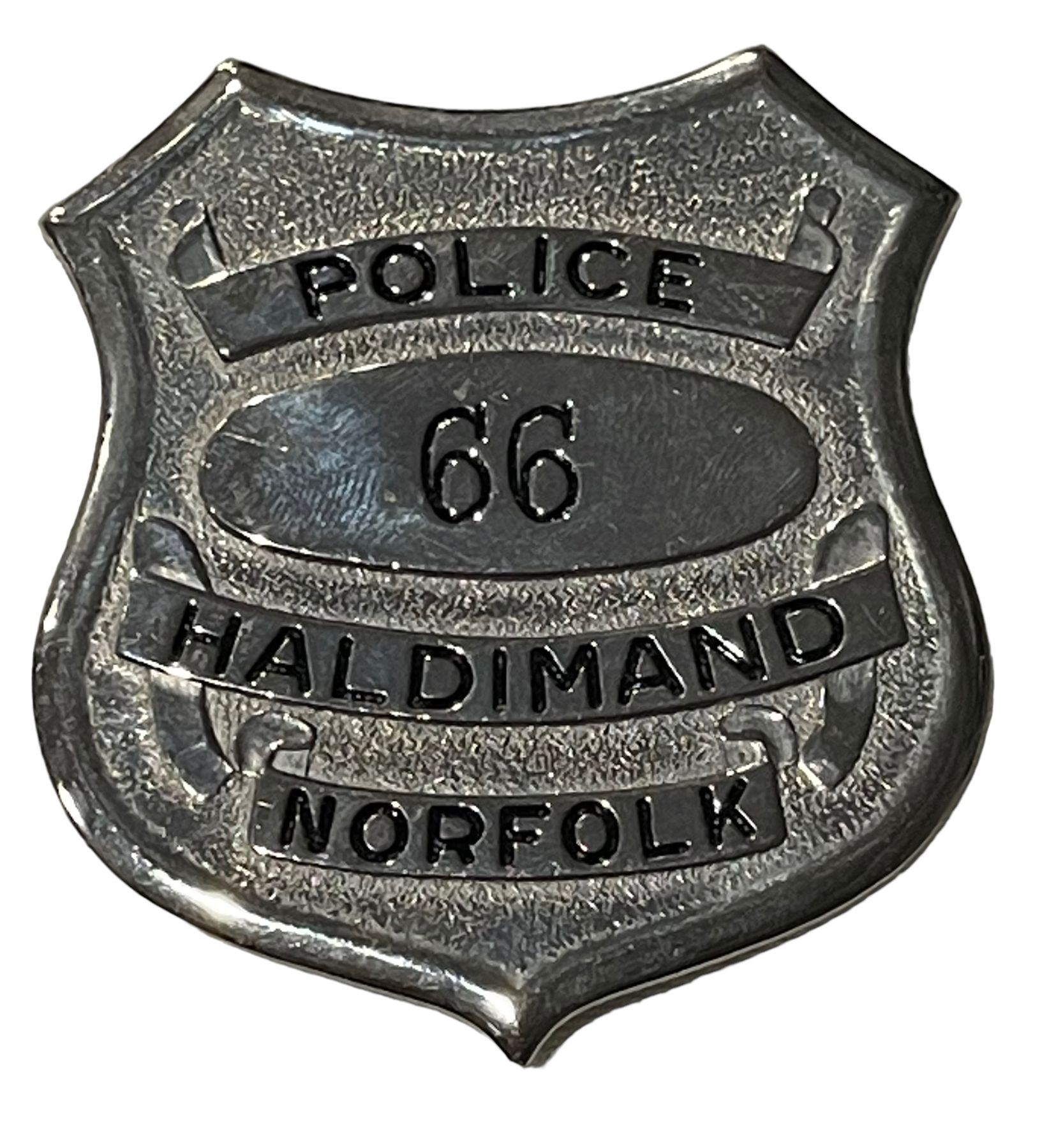 Haldimand Norfolk Police Wallet Badge
