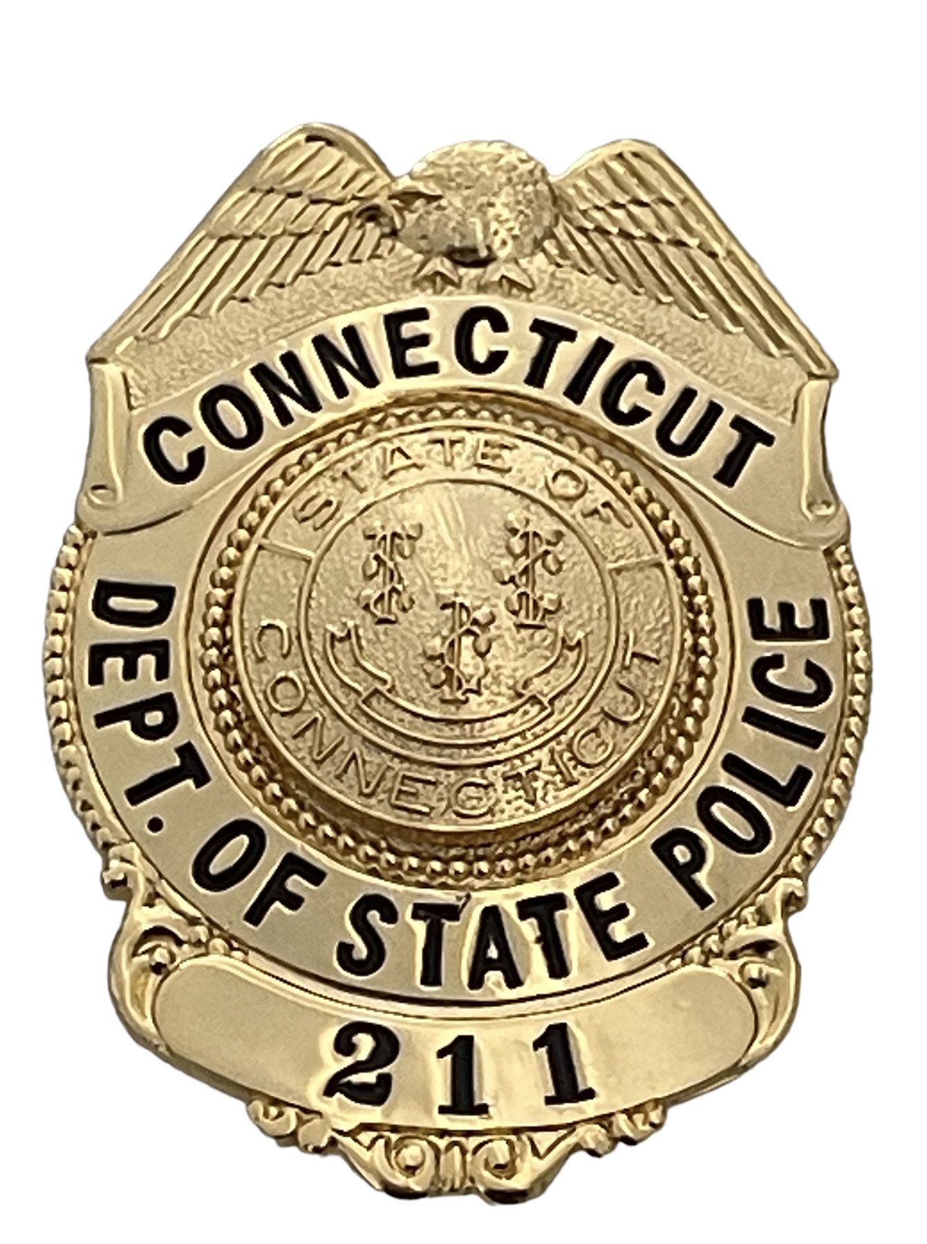 Connecticut Department of State Police Badge