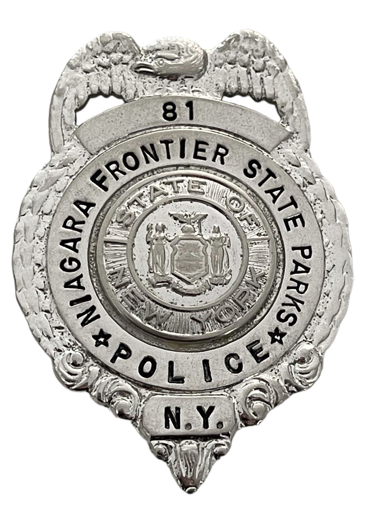 Niagara Frontier State Parks New York Police Badge