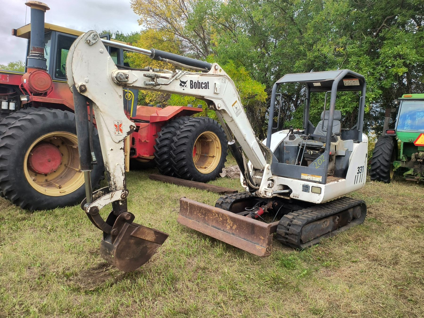 2004 Bobcat 331 compact excavator Ser: 234311603 - Schmalz Auctions