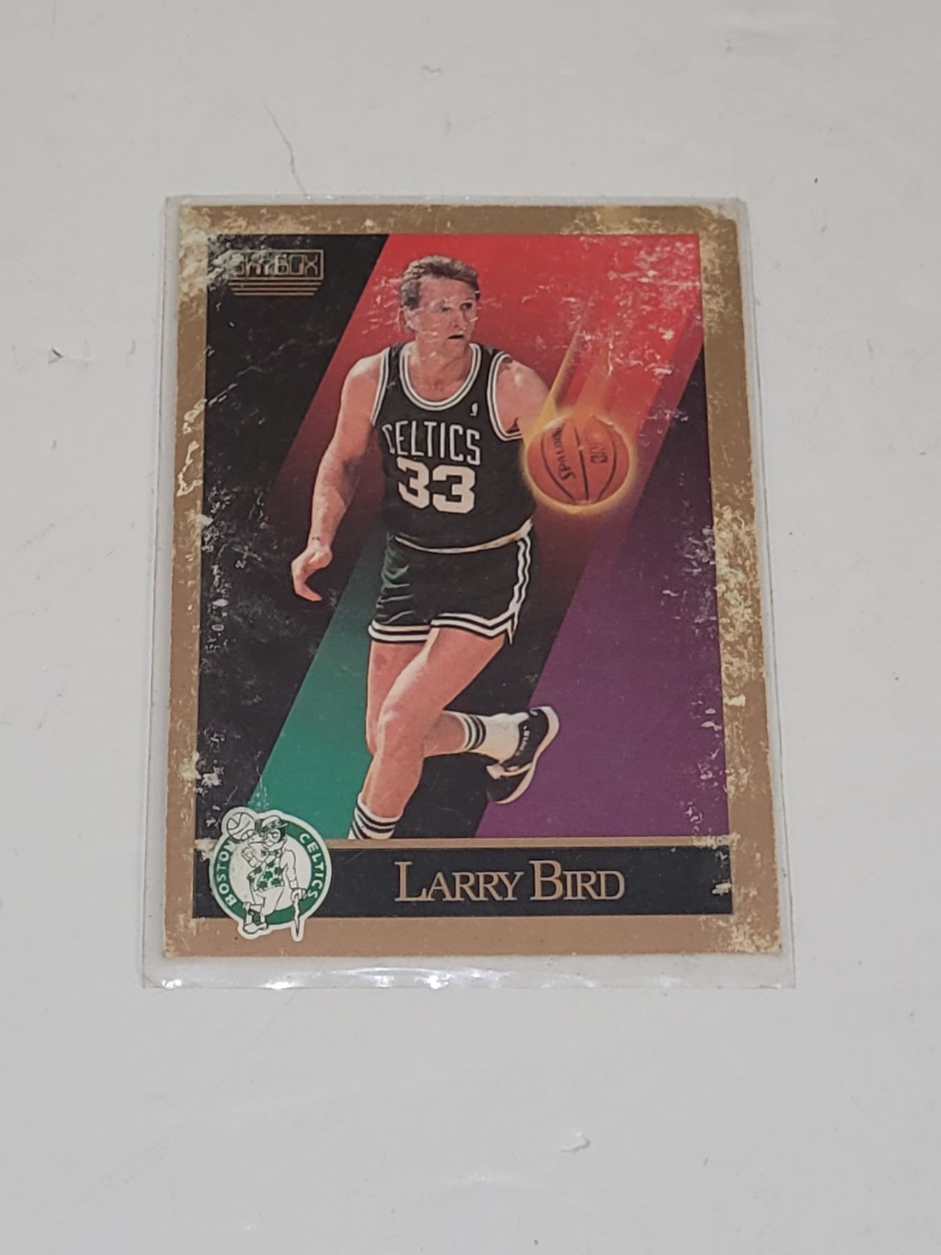 1990 SkyBox Larry Bird Card 14