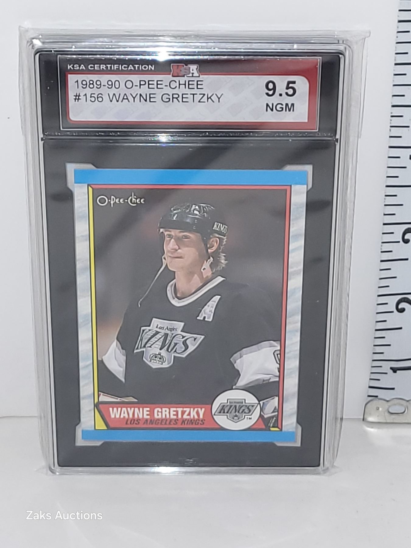 1989-90 O-Pee-Chee #156 Wayne Gretzky - Graded 9.5 NGM