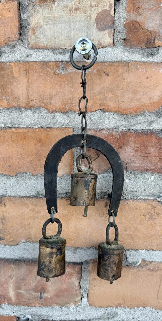 Montana Ranch Made Folk Art Metal Wind Chime