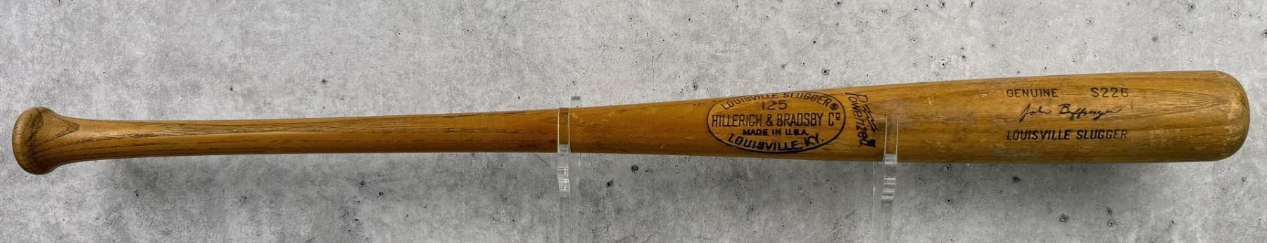 Louisville Slugger John Buffamoyer Baseball Bat
