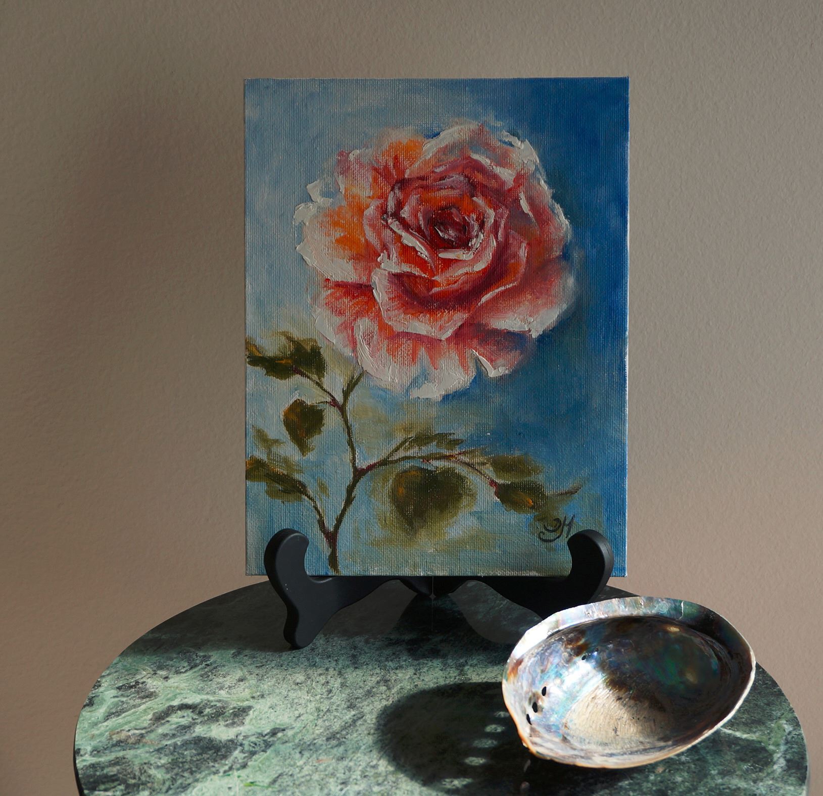Original Oil Painting by L.Kanyo 9x7 inch