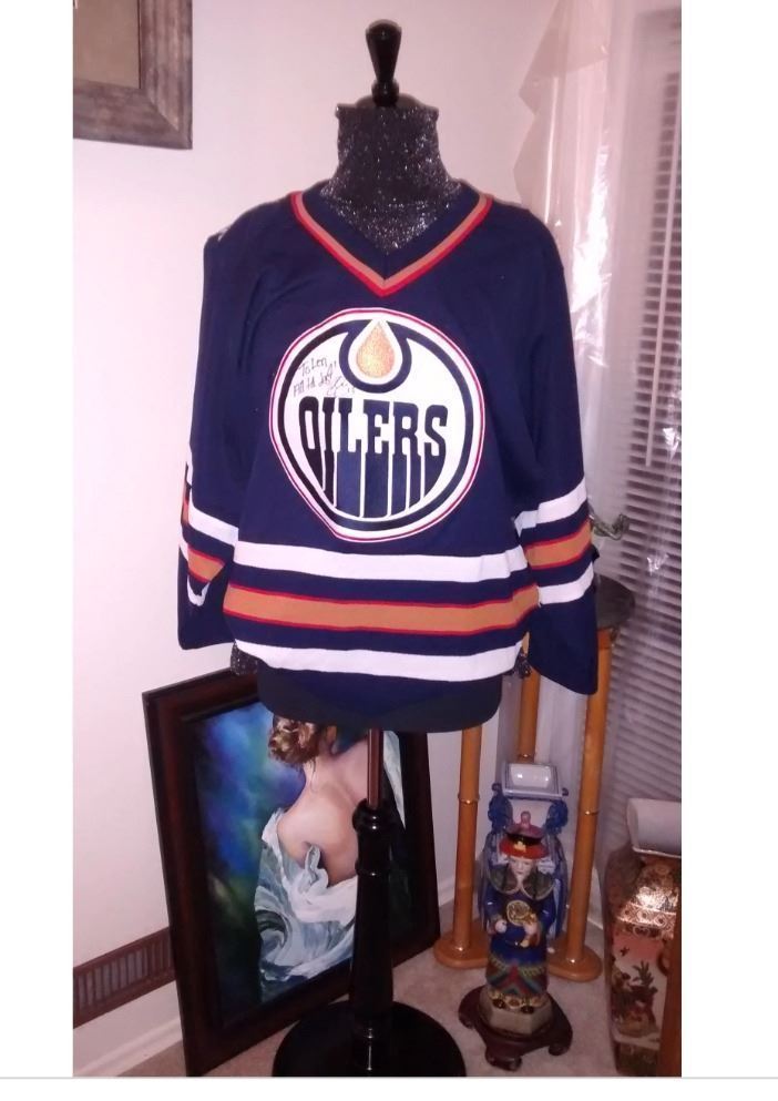 Vintage Edmonton Oilers Home Jersey Adult S CCM,Hockey jersey, NHL with ...