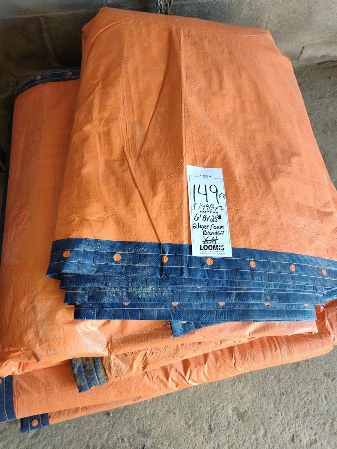EXTREME CONCRETE BLANKETS / TARPS 6' X 25'