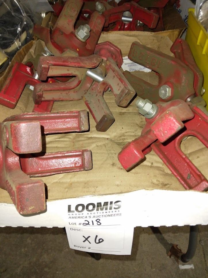 NEW MECI CAST RAIL CLAMPS