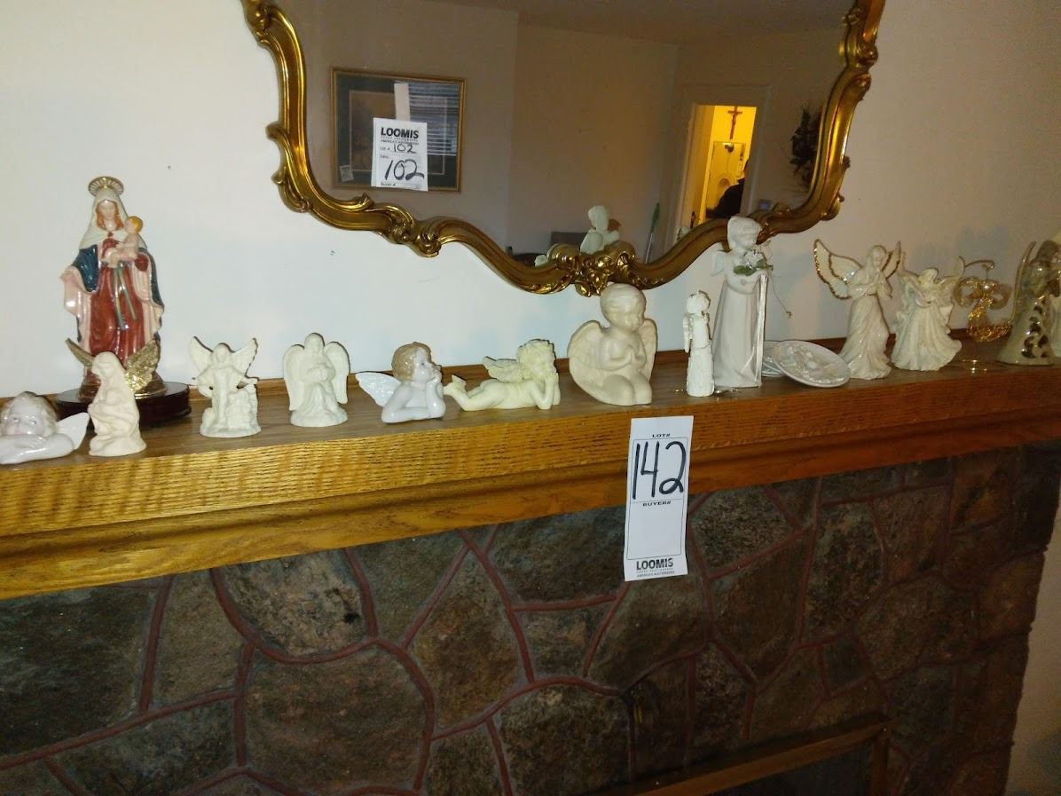 LARGE COLLECTION OF ANGELS AND OTHER COLLECTIBLES