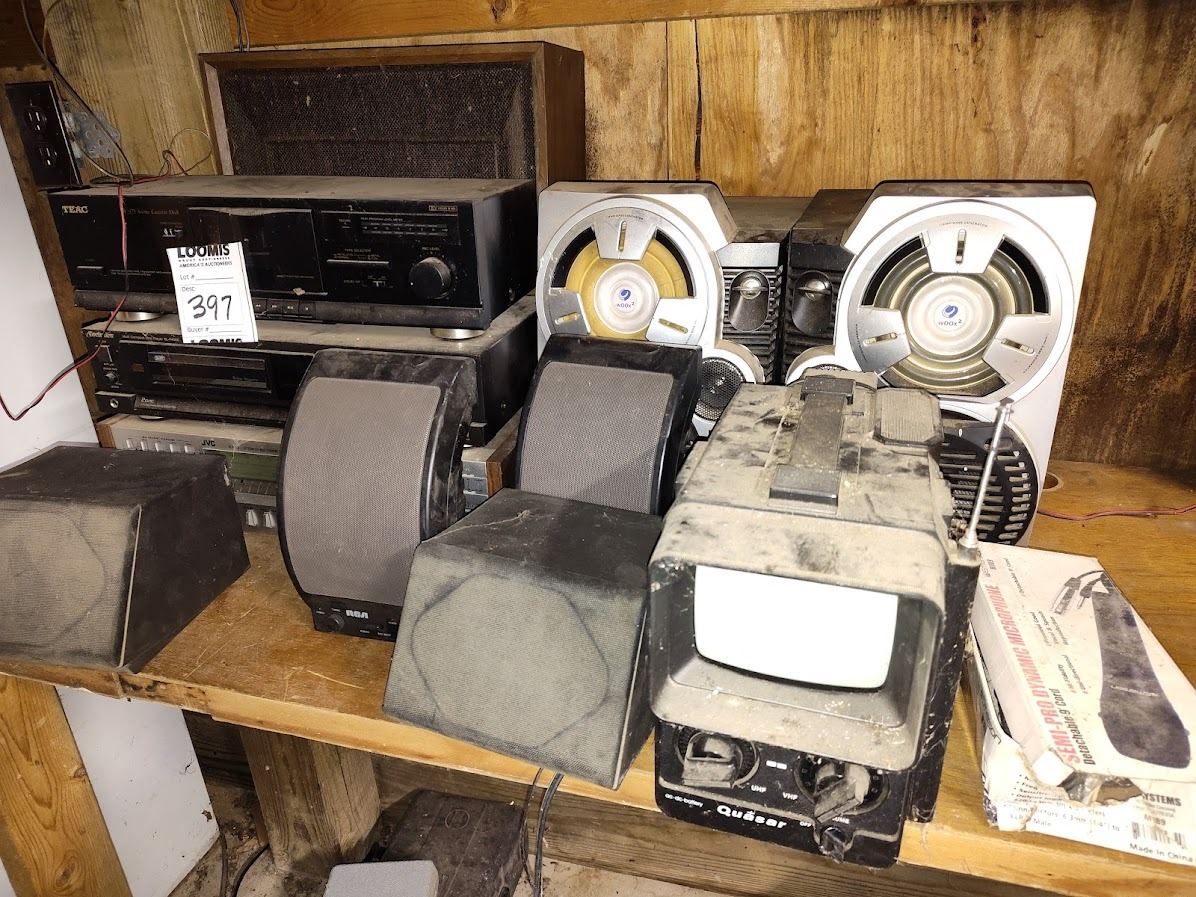 VINTAGE ELECTRONICS LOT