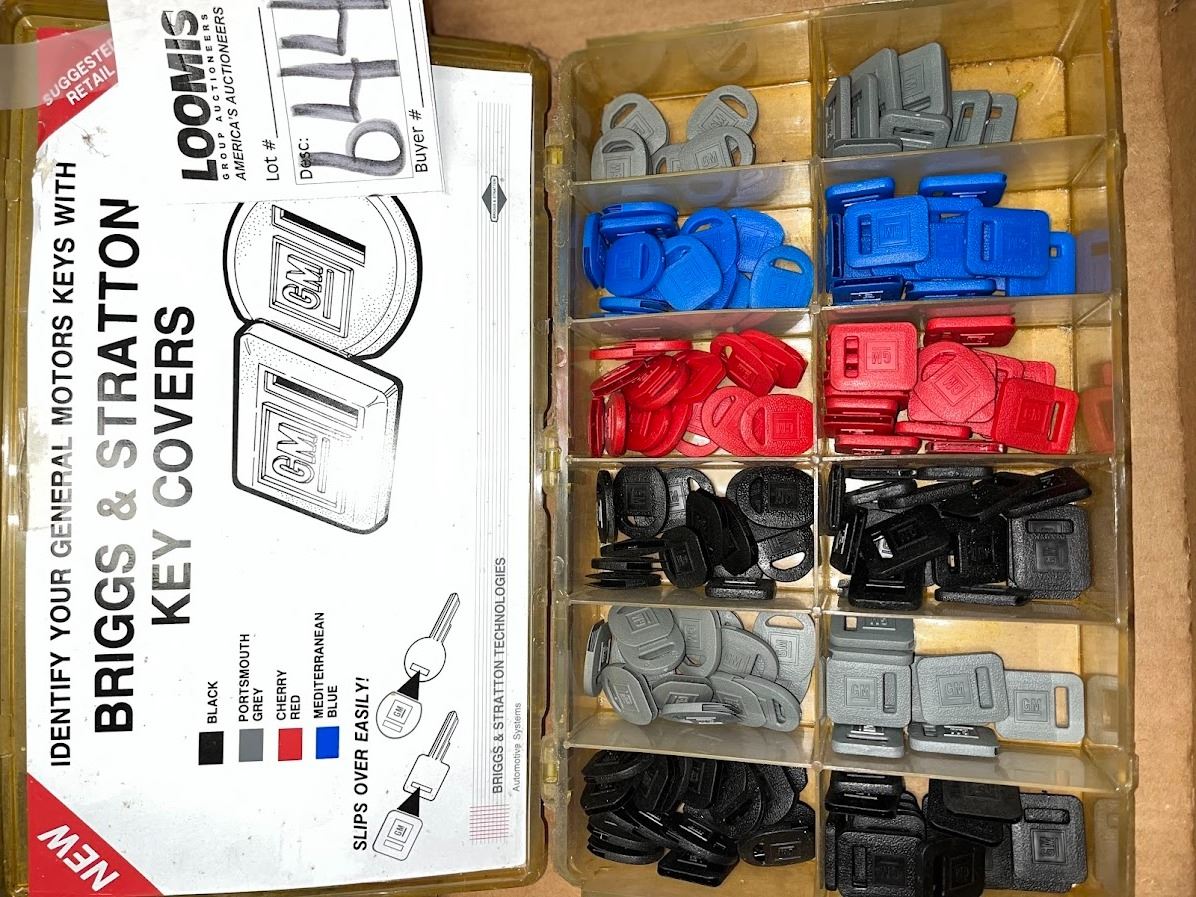 NEW COLOR CODED KEY COVERS