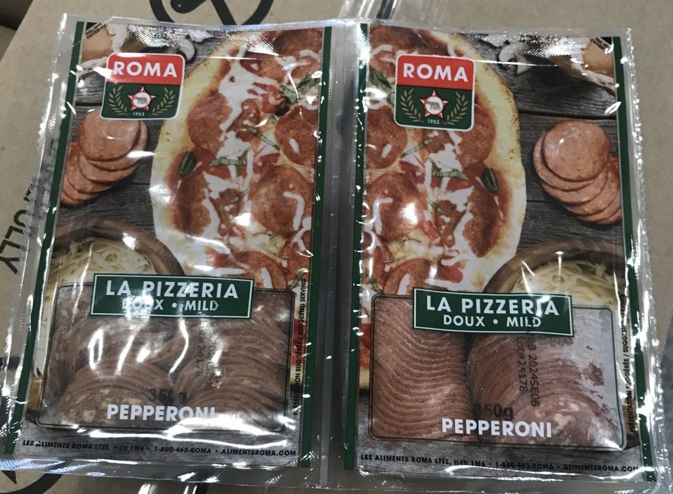 FROZEN: LA ROMA LA PIZZERIA MILD SLICED PEPPERONI (2 X 350G)