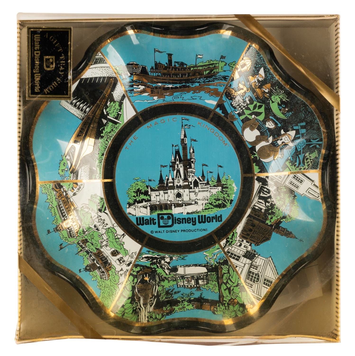 A 1970s Walt Disney World Dish by Houze Arts. - Van Eaton Galleries