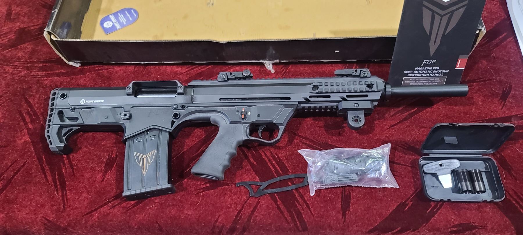 HUNT GROUP FD12 BULPUP 12GA SEMI AUTO - 20" BARREL - COMES WITH POP UP ...