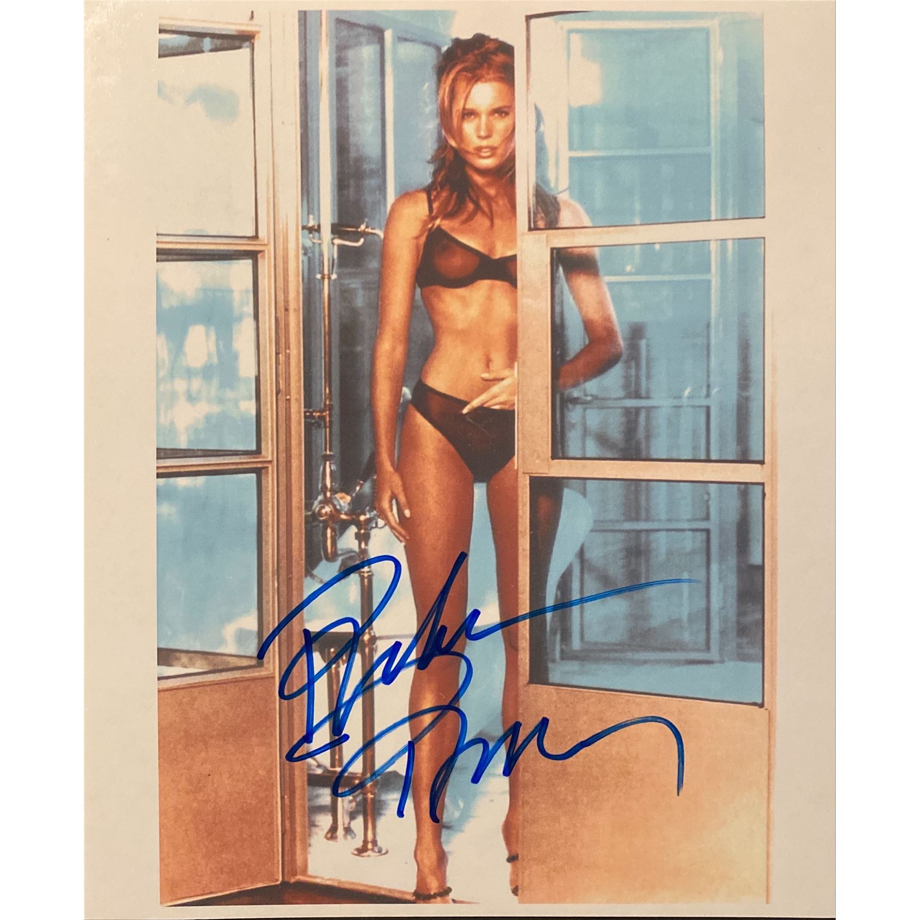 Rebecca Romijn signed photo
