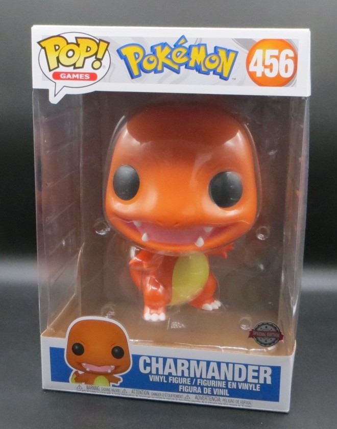 New Funko Pop Jumbo 10" Pokemon Charmander #456 (Special Edition)