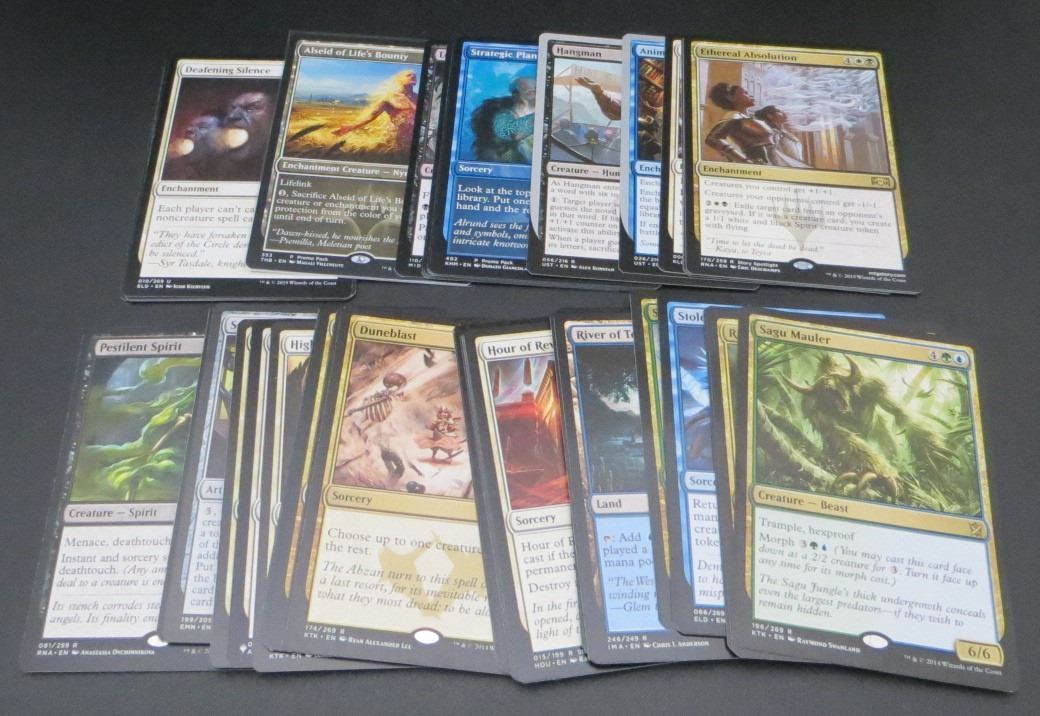 45+ MTG Rare Cards Various Sets & Colors