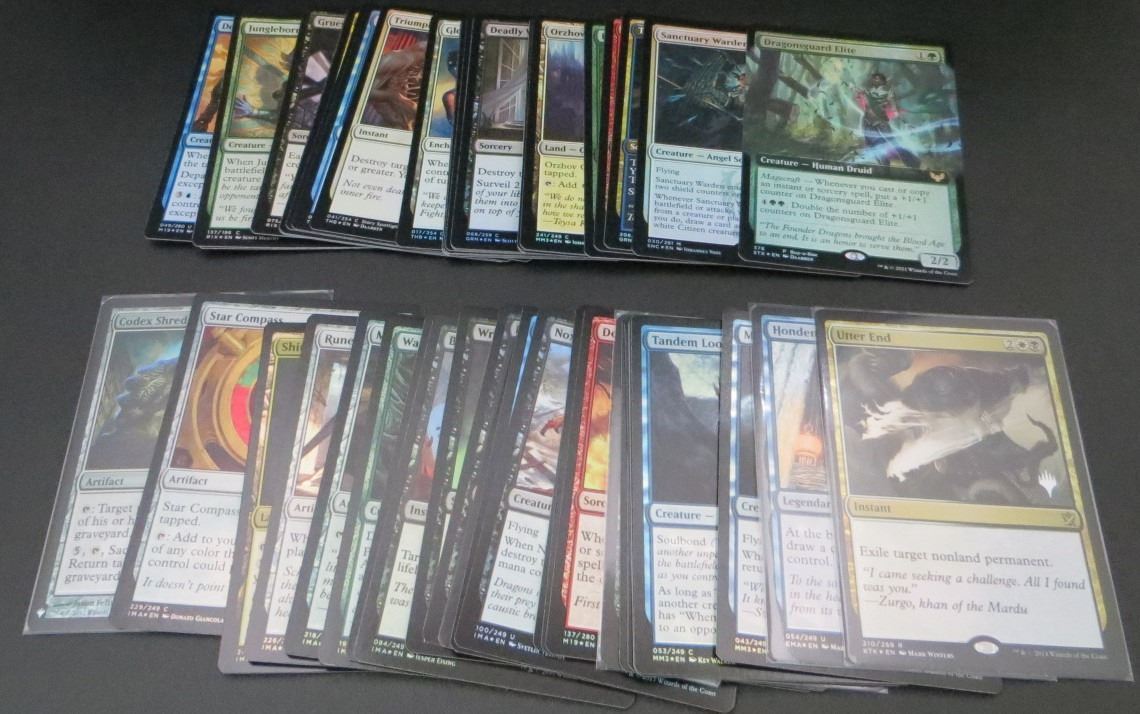 50 Foil MTG Cards includes Commons to Rares Various Sets & Colors