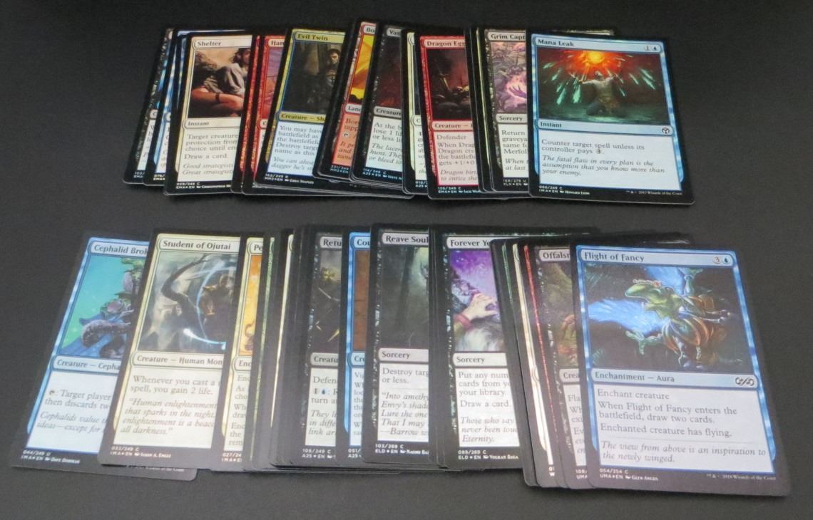50 Foil MTG Cards includes Commons to Rares Various Sets & Colors