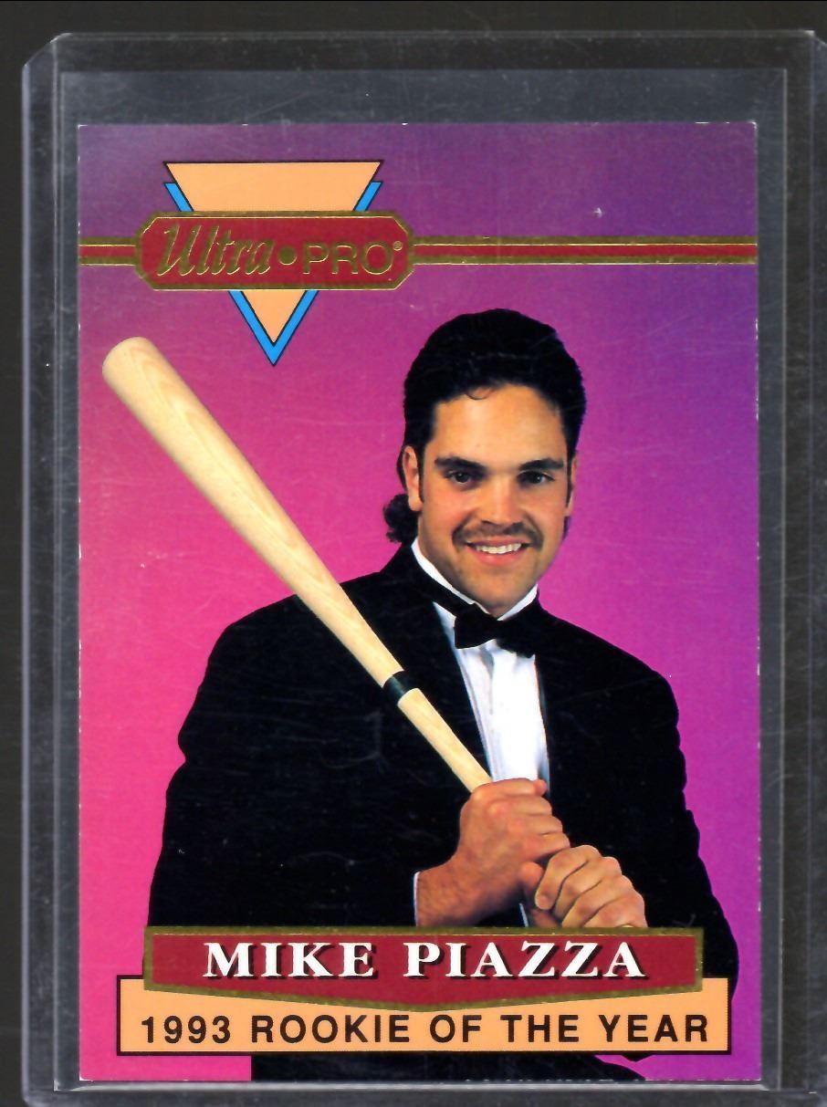 1994 Ultra Pro Mike Piazza Rookie Of The Year Card